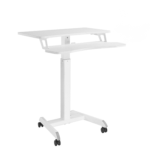 Buddy 03 Adjustable Wheelchair Table White Matte white | Ergonomics at ...