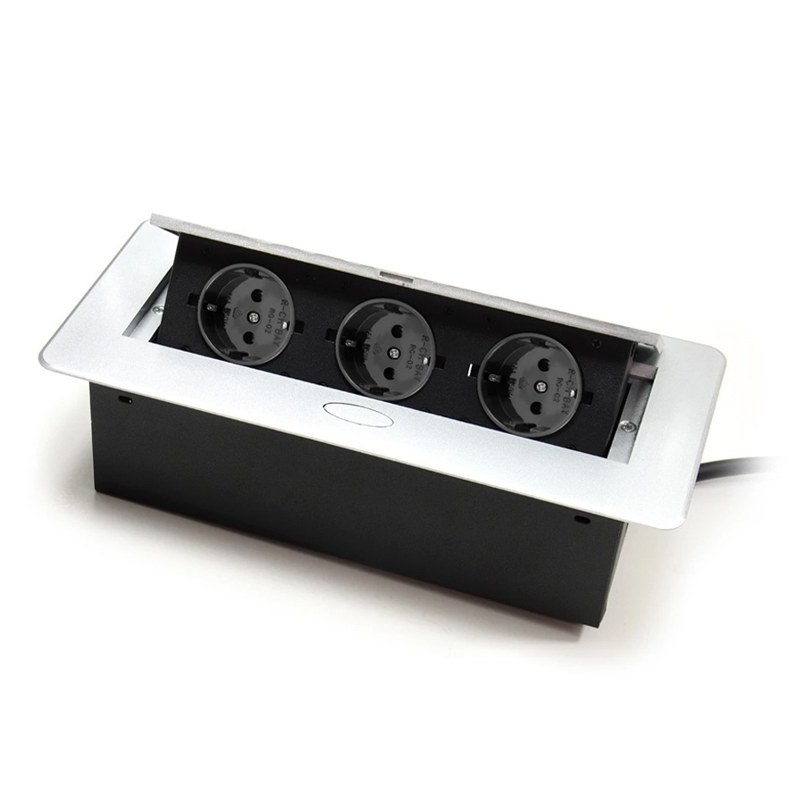 Spacetronik SPS-D33S V2 openable countertop socket Schuko (German ...
